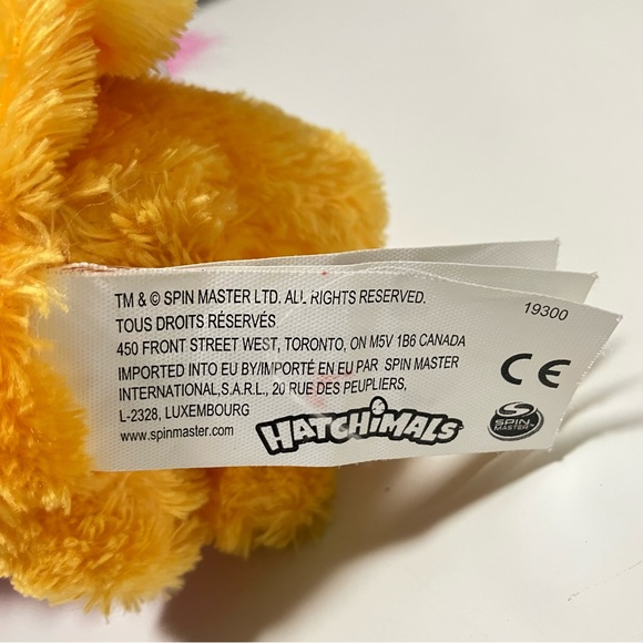 Hatchimals | Toys | Hatchimals Neon Lion Mini Plush Orange And Pink ...